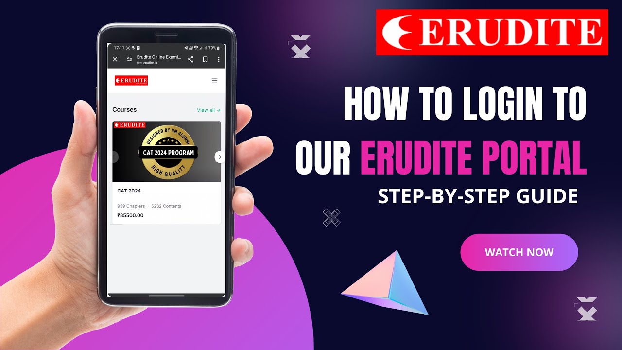 Step-by-Step Guide to Login to Erudite Portal | CAT Exam Portal | Best CAT Resources | CAT ...