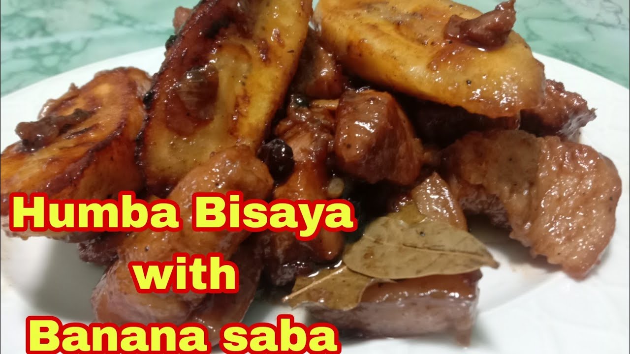 SUBRANG SARAP PALA NG HUMBA BISAYA WITH BANANA SABA | HOW TO COOK HUMBA ...
