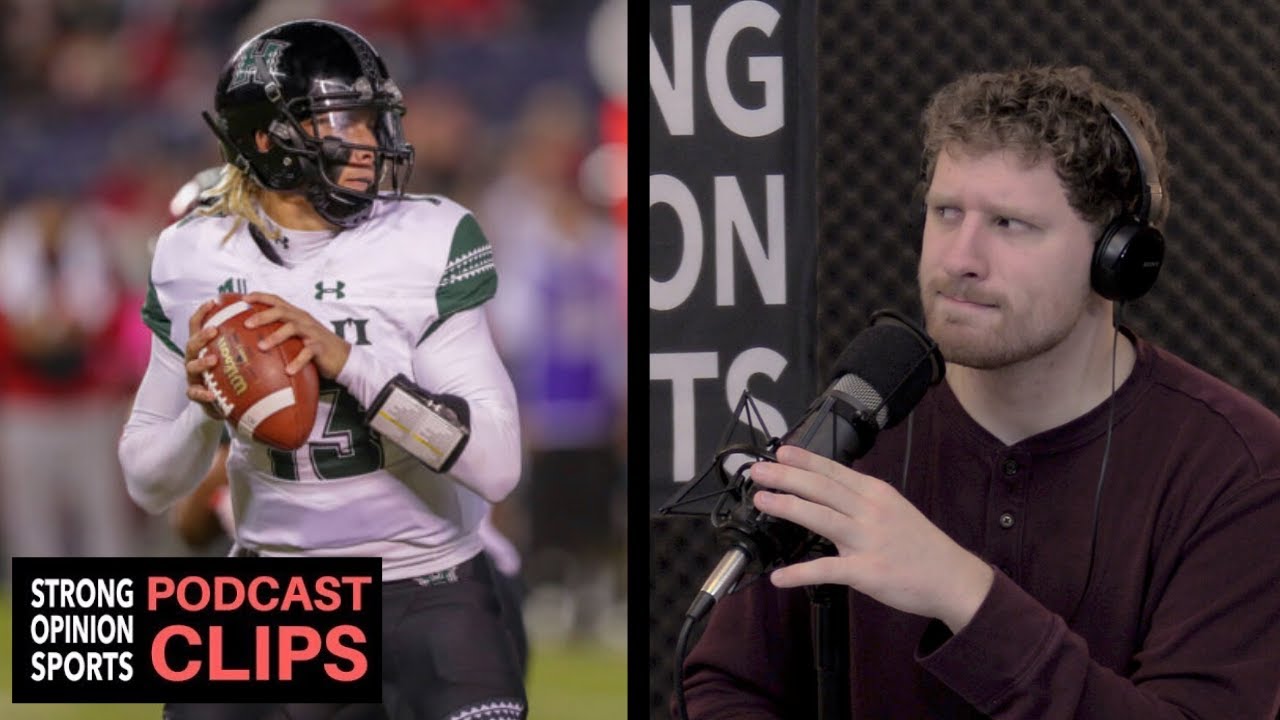 Cole McDonald Former Hawaii QB Pre-NFL Draft Thoughts - YouTube