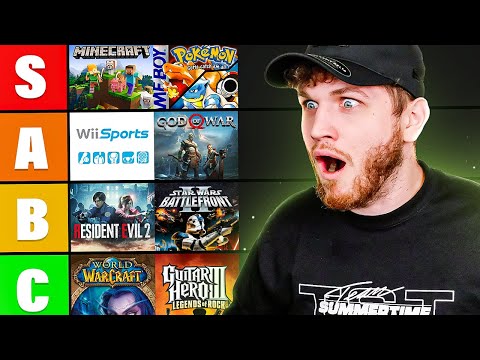 The ULTIMATE Video Game Tier List YouTube