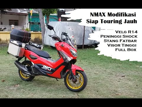 Modifikasi Yamaha NMAX Touring Full Review | Review Modifikasi | Gak ...
