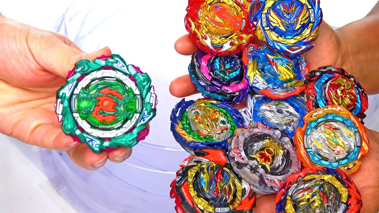 CHAIN KERBEUS vs ALL DYNAMITE EVOLUTION BEYBLADES - YouTube