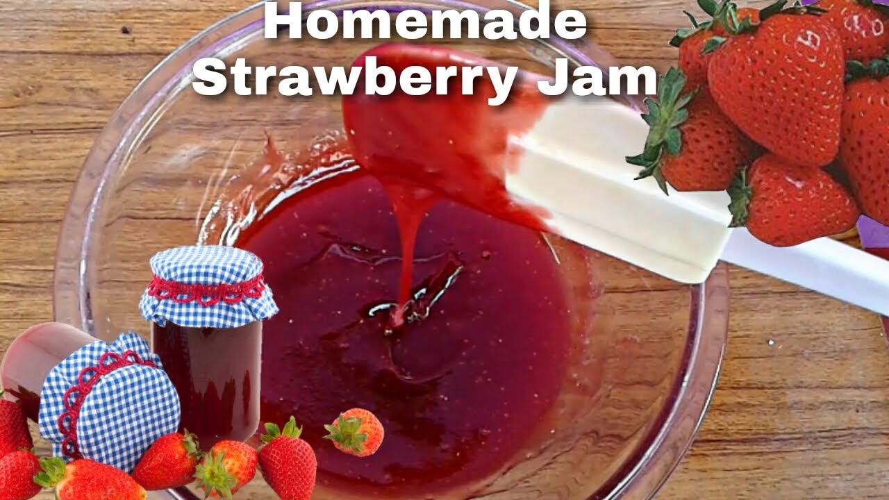 Strawberry Jam/Puree/Sauce That You Can Easily Make At Home - YouTube