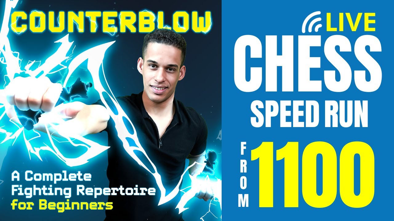 Chess Speedrun using my Chessable Course (1100-1200) - YouTube