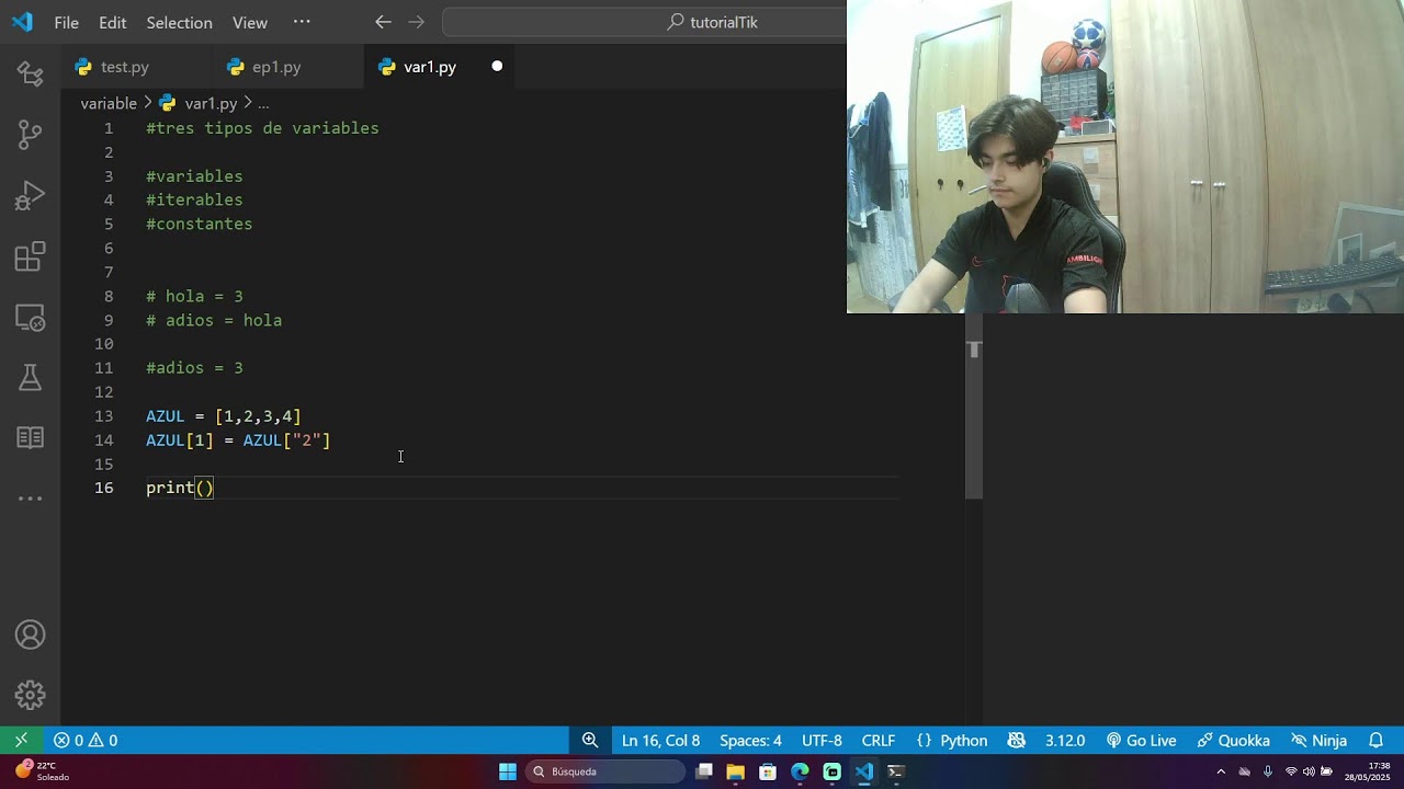 tutorial python #2 - YouTube