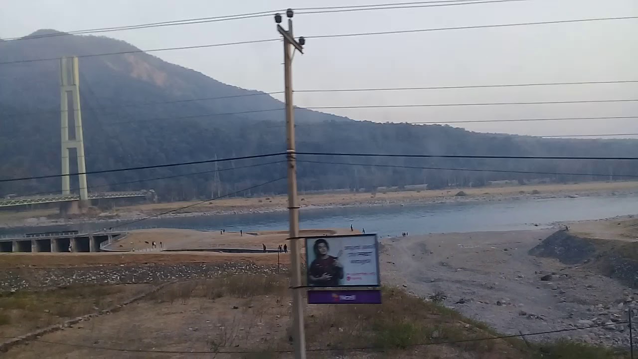 karnali bridge and its river of Nepal. - YouTube