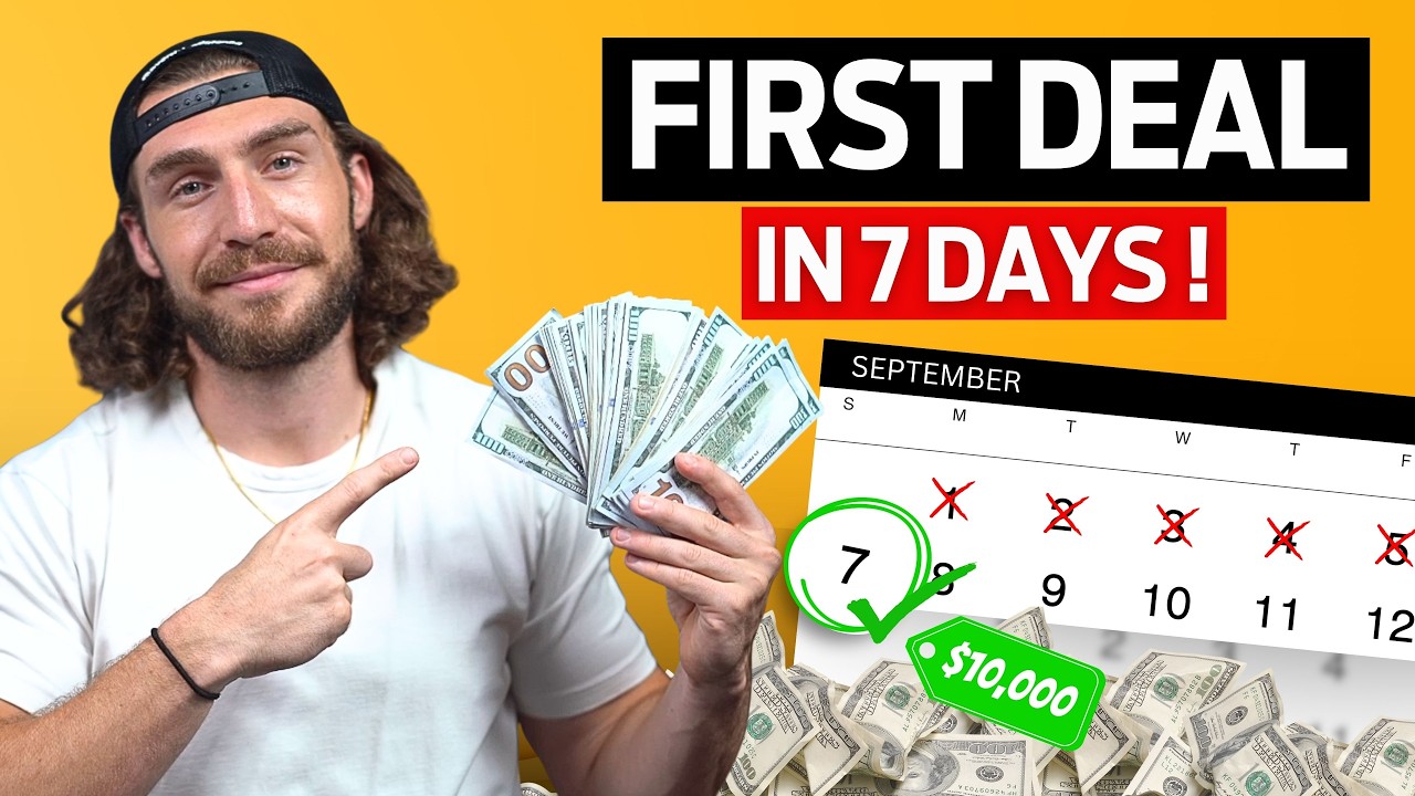 First Wholesale Deal in 7 Days — Day by Day Game Plan - YouTube