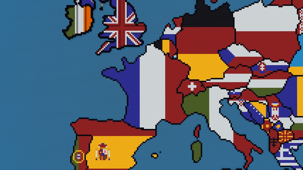 How to build France in minecraft - YouTube