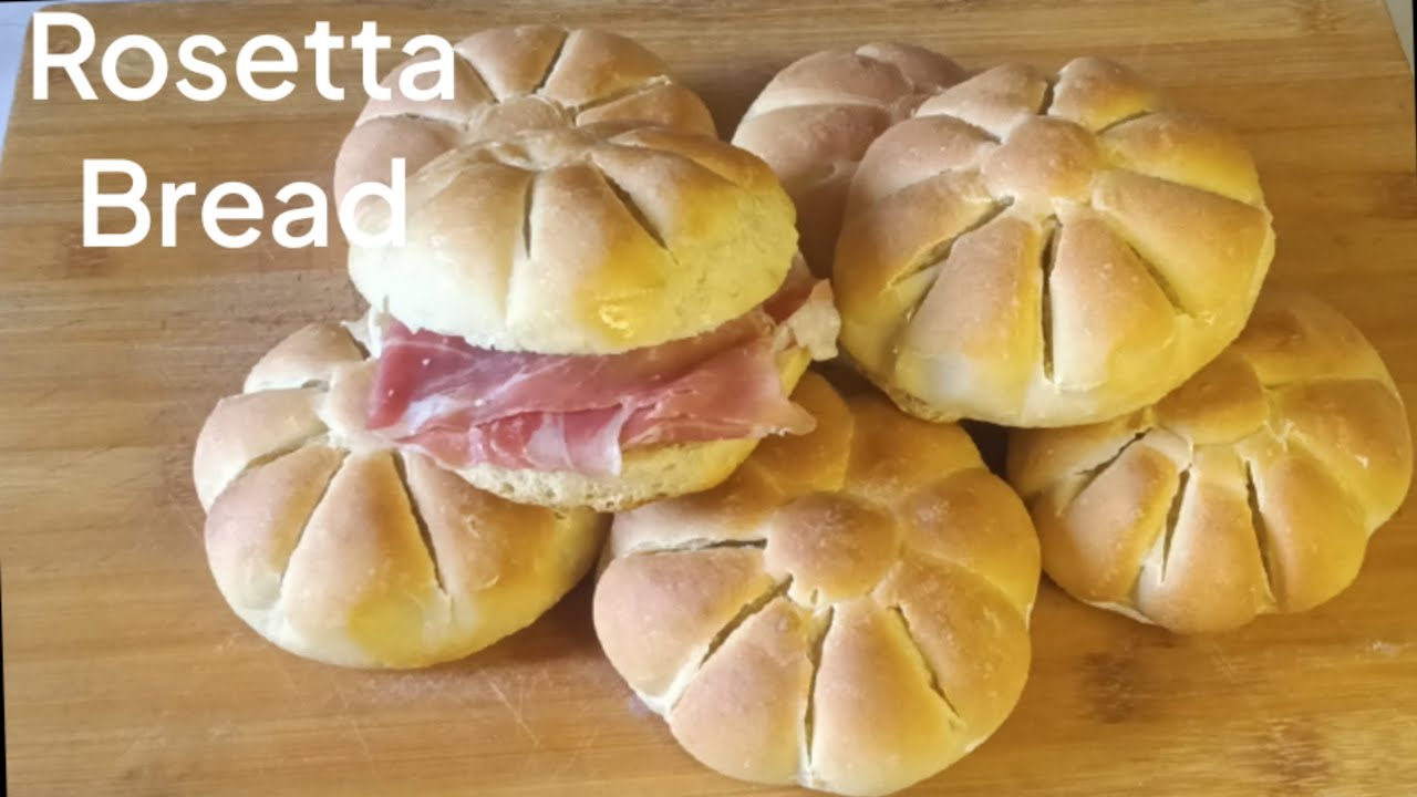 Rosetta Bread/How To Make Italian Rosette Bread - YouTube