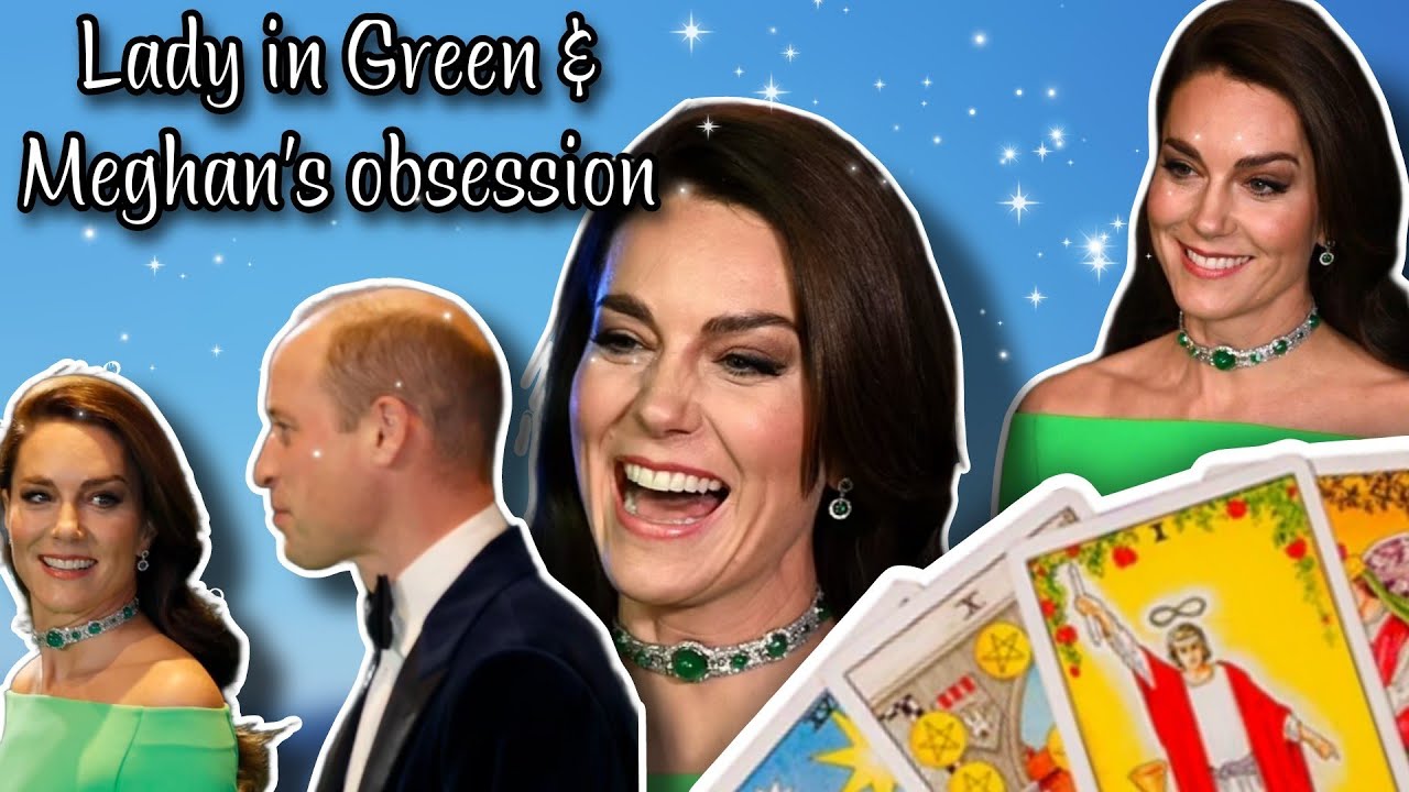 Lady in Green 💚 & MMs obsession with her Tarot Reading #princessofwales ...