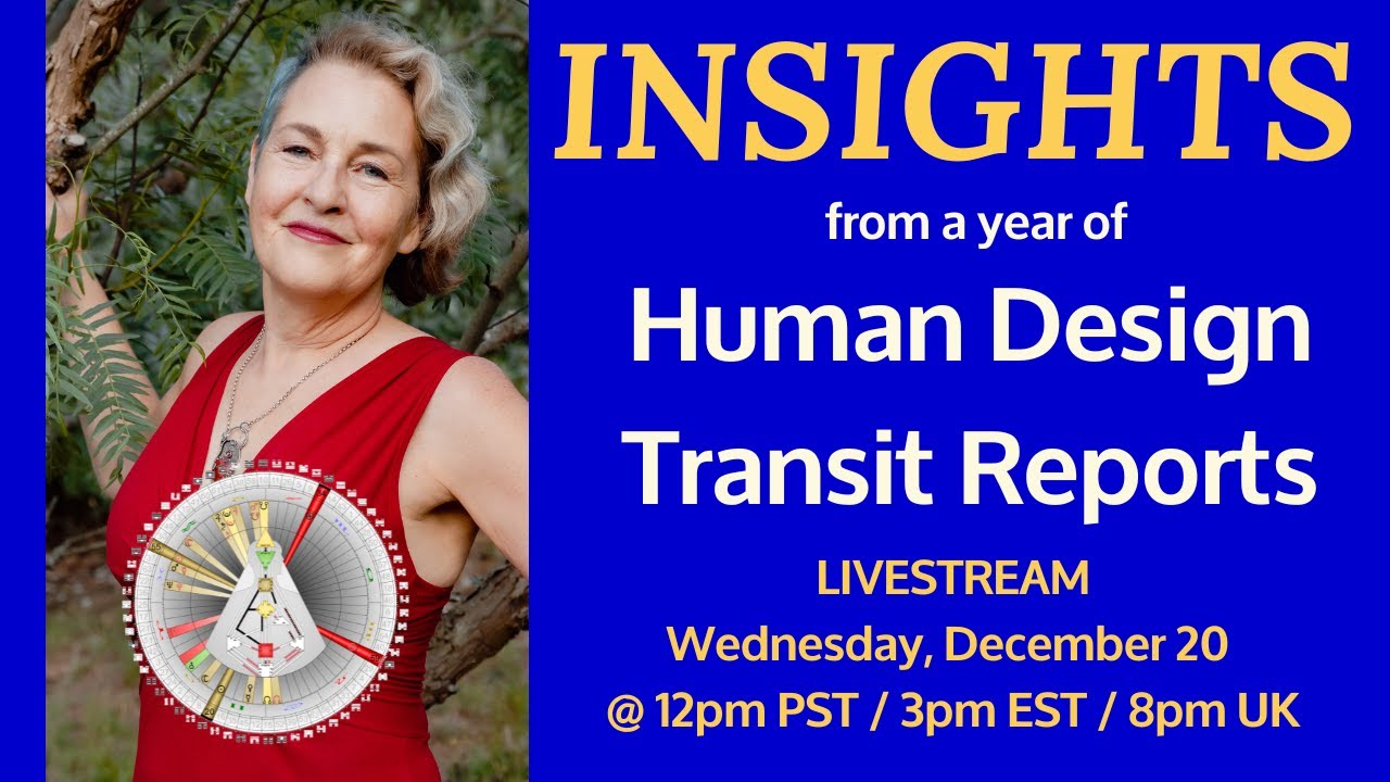 Insights from a Year of Human Design Transit Reports - YouTube