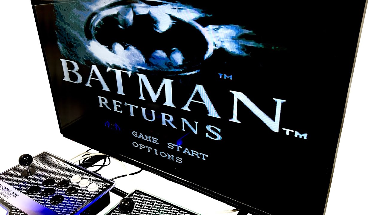Batman Returns The Game - Pandora Platinum All in One Console - YouTube
