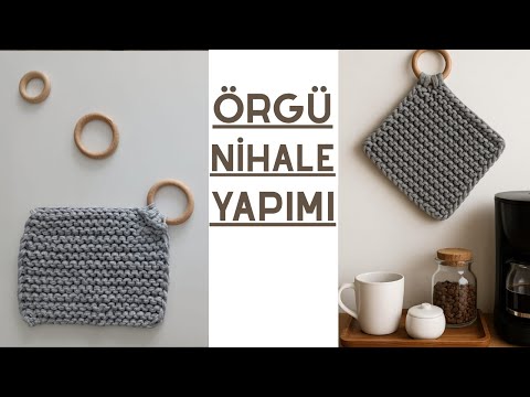 Örgü Nihale Yapımı ✨ Kolay Tarif ile Herkes Yapabilir ✨