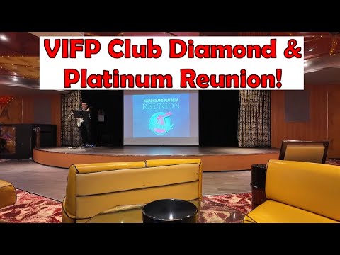 Attending the VIFP Club's Diamond and Platinum Reunion on the Carnival ...