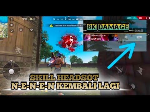 N-E-N-E-N SOLO VS SQUAD LAGI AUTO HILANG PALANYA.!!! sampe 8K damage..!!