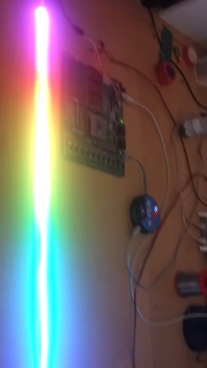 RGB LED strip WS2811 + fading rainbow - YouTube
