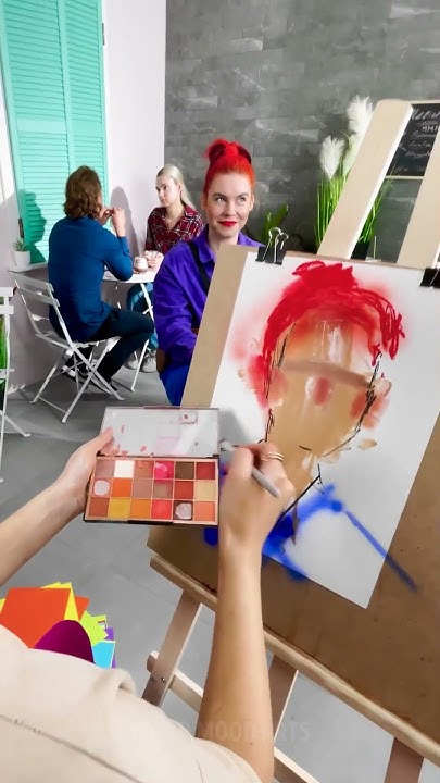 1 Minute Masterpiece! Watch This Artist Create a Stunning Portrait 🔥# ...