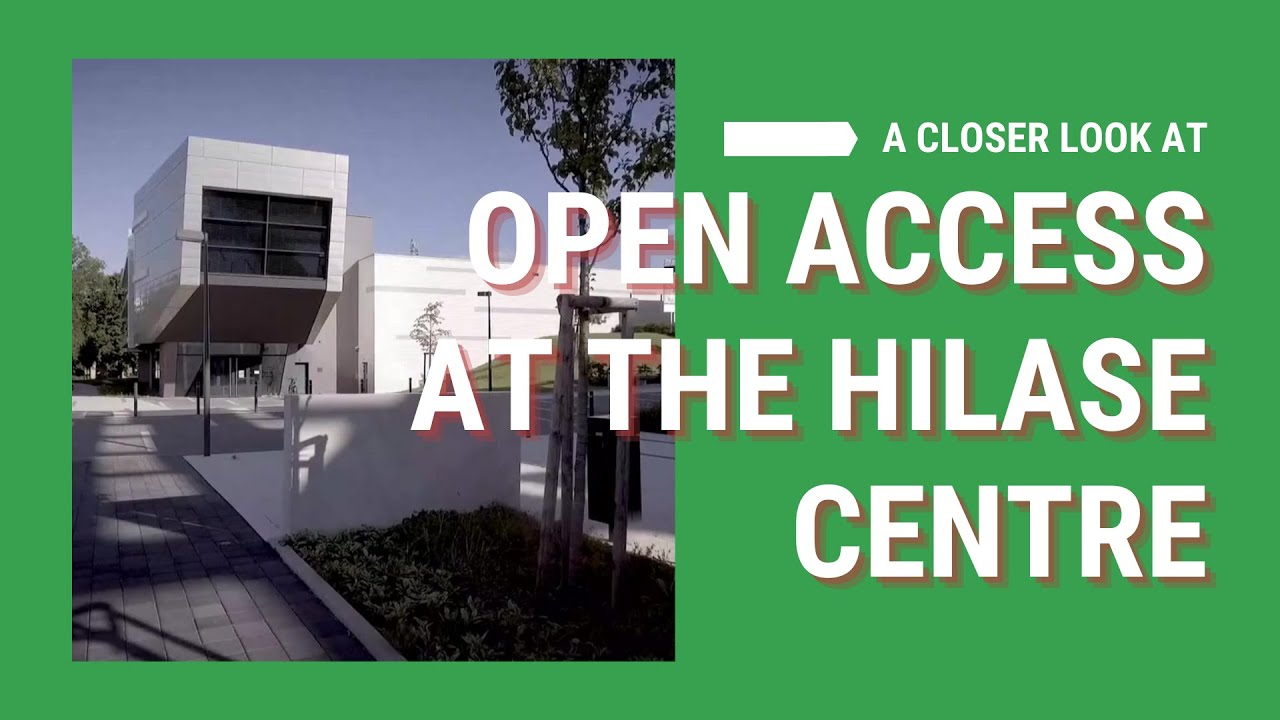 A closer look at OPEN ACCESS at the HiLASE Centre - YouTube