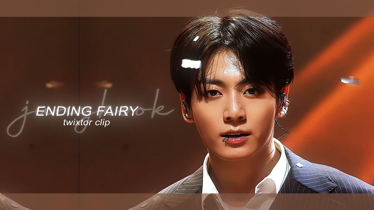 JUNGKOOK - ending fairy (standing next to you ) mnet twixtor clips (AE ...