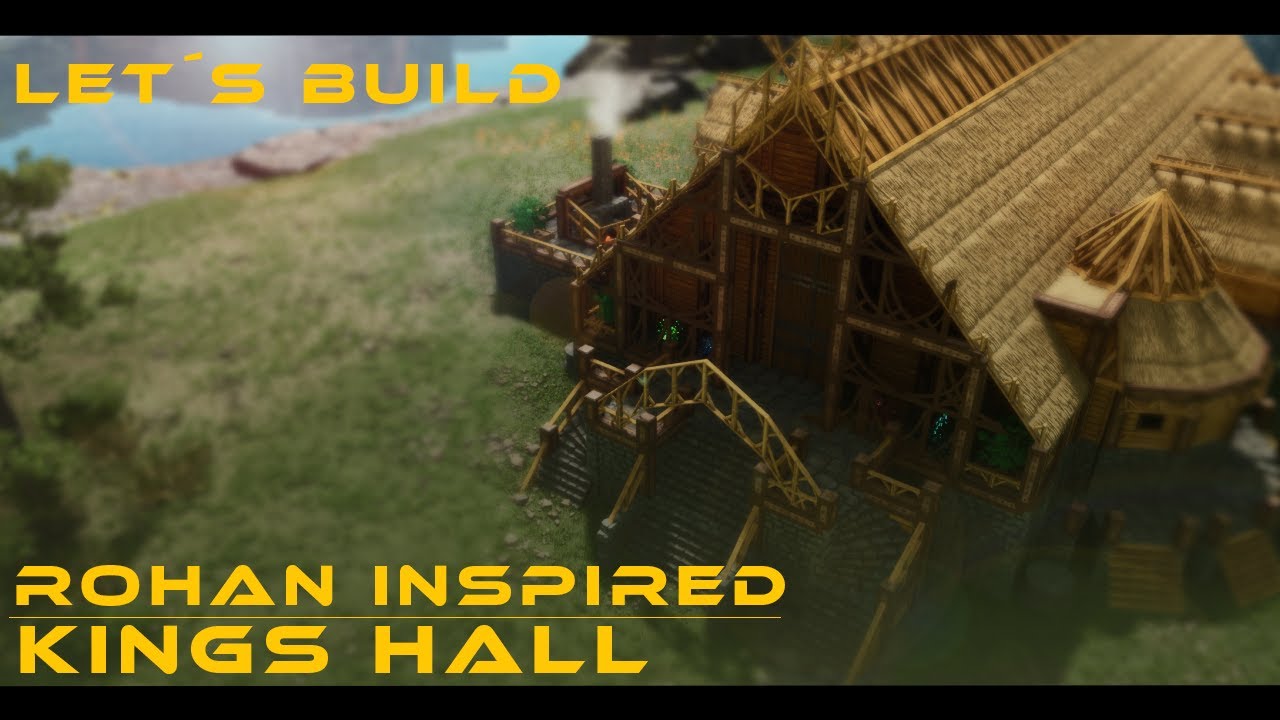 Ark Survival Ascended / Kings Hall - Rohan Inspired / Stream Build ...