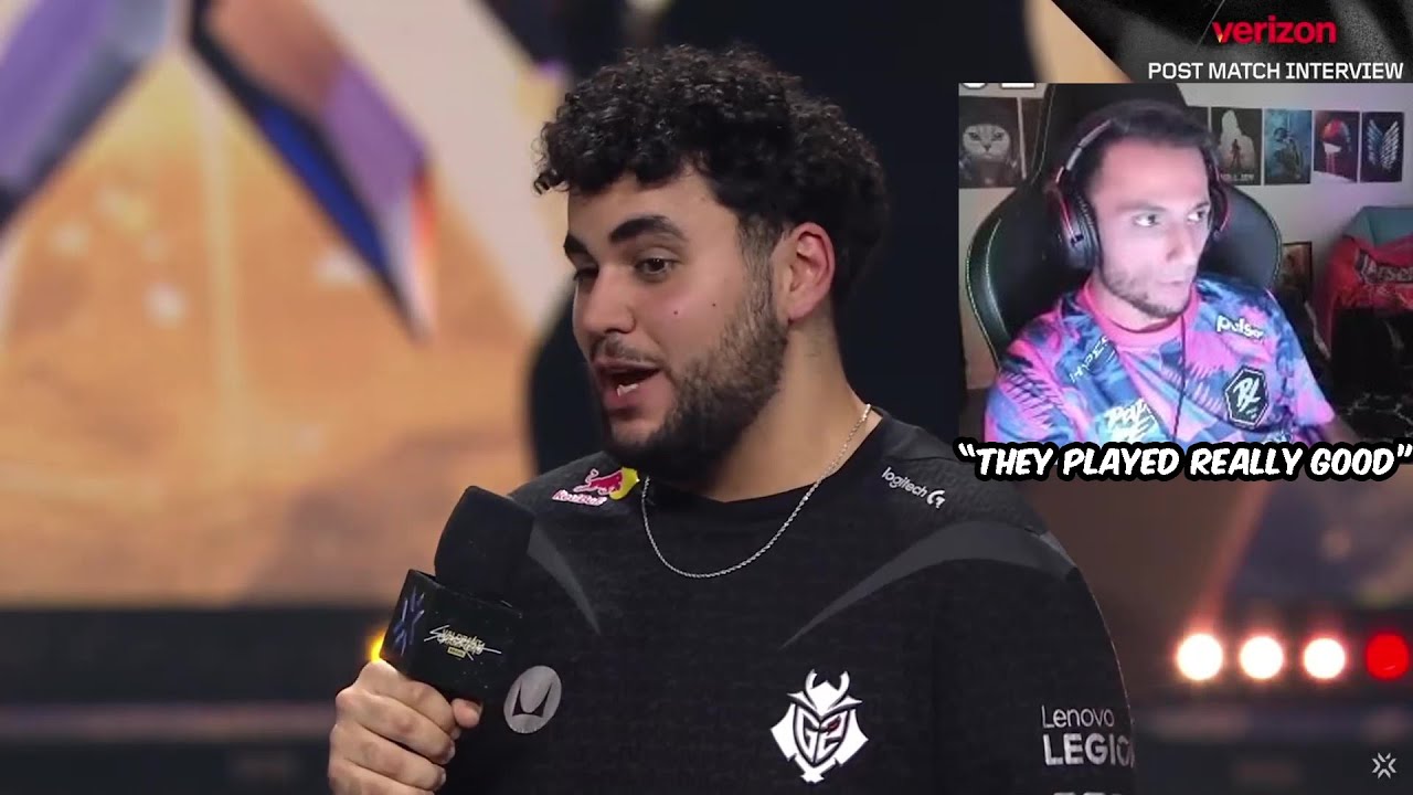 FNS Reacts To G2 Valyn Humble Interview After Beating PRX In VCT - YouTube