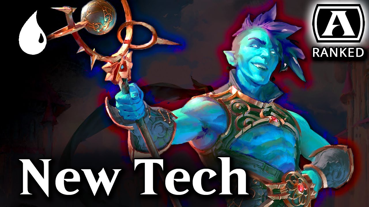 Mono Blue Djinn - Brothers' War Standard - MTG Arena - YouTube