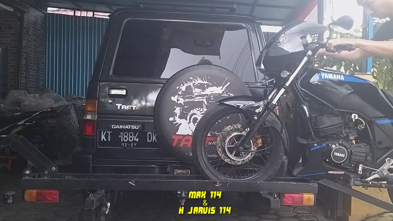 DAIHATSU TAFT INDEPENDENT 4×4 REVIEW PASANG ANHANG GENDONGAN MOTOR ...