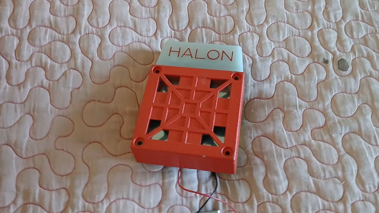 Wheelock 34T-24-WS-24DC 4 Wire Halon Horn Strobe Test - YouTube