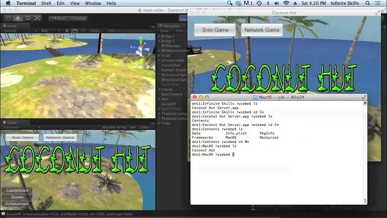Advanced Unity 3D Game Development Tutorial | Using A Unity Instance - Part 2 - YouTube