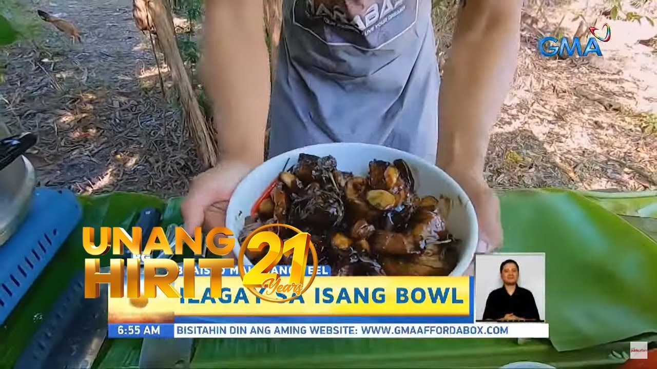 Unang Hirit: UH Foodie Star: Team Harabas' Braised Malabanos Eel - YouTube