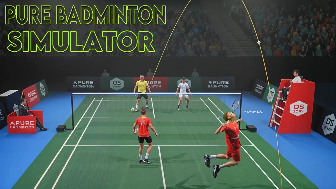 Badminton Goes Digital.. Pure Badminton First Look Gameplay | PC Steam ...