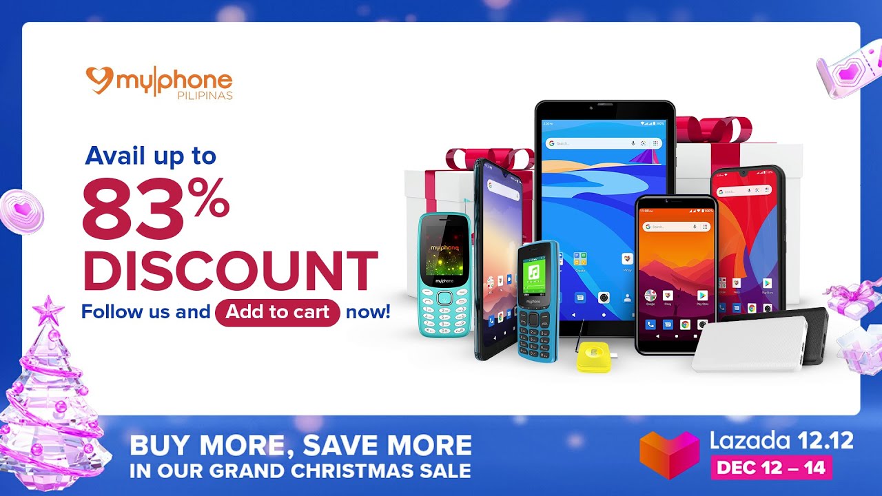 MyPhone 12.12 GRAND CHRISTMAS SALE on Lazada! - YouTube