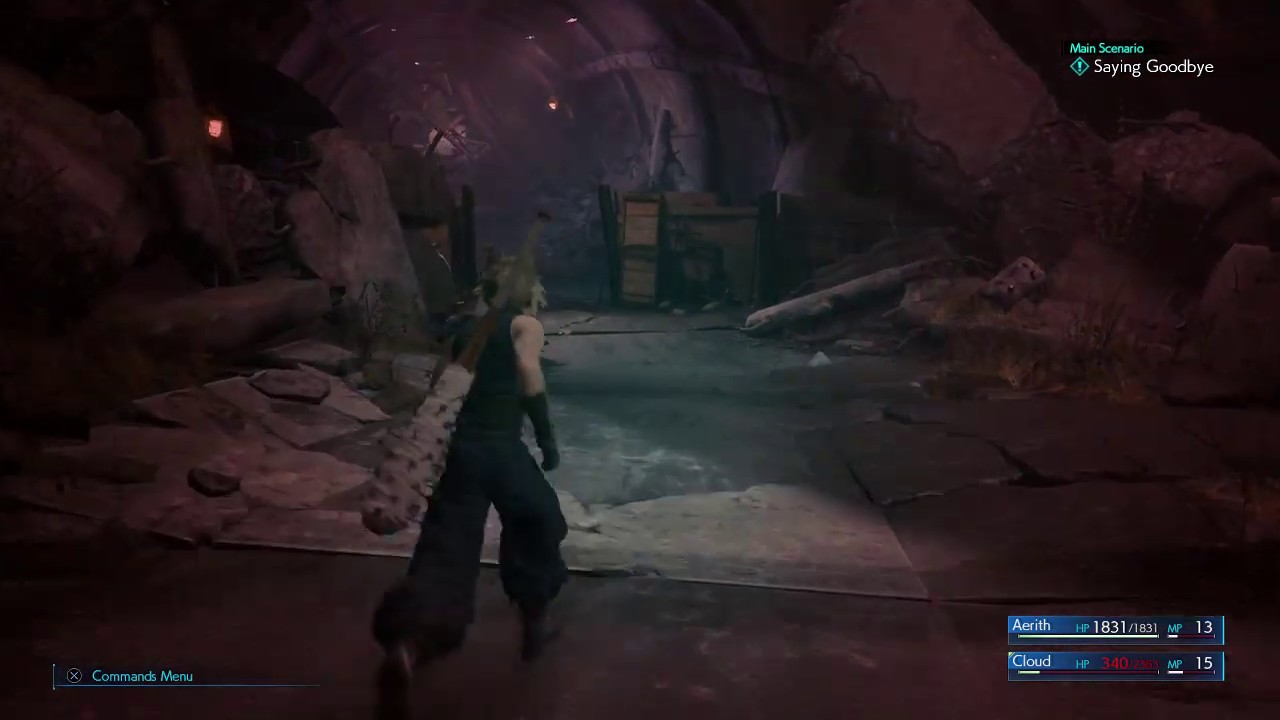 Final Fantasy VII Remake Sector 6 Slums Walkthrough Level Up Heal ...
