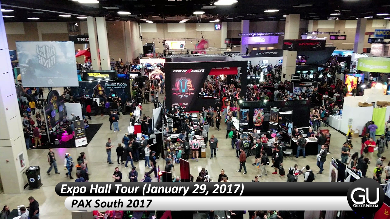 Expo Hall Tour - PAX South 2017 - YouTube
