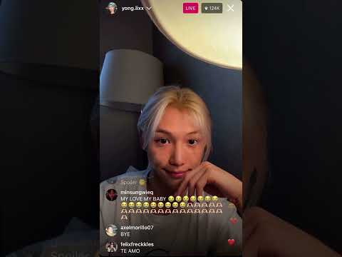 Stray Kids Felix yong.lixx in New York 1st IG Live 9.11.23