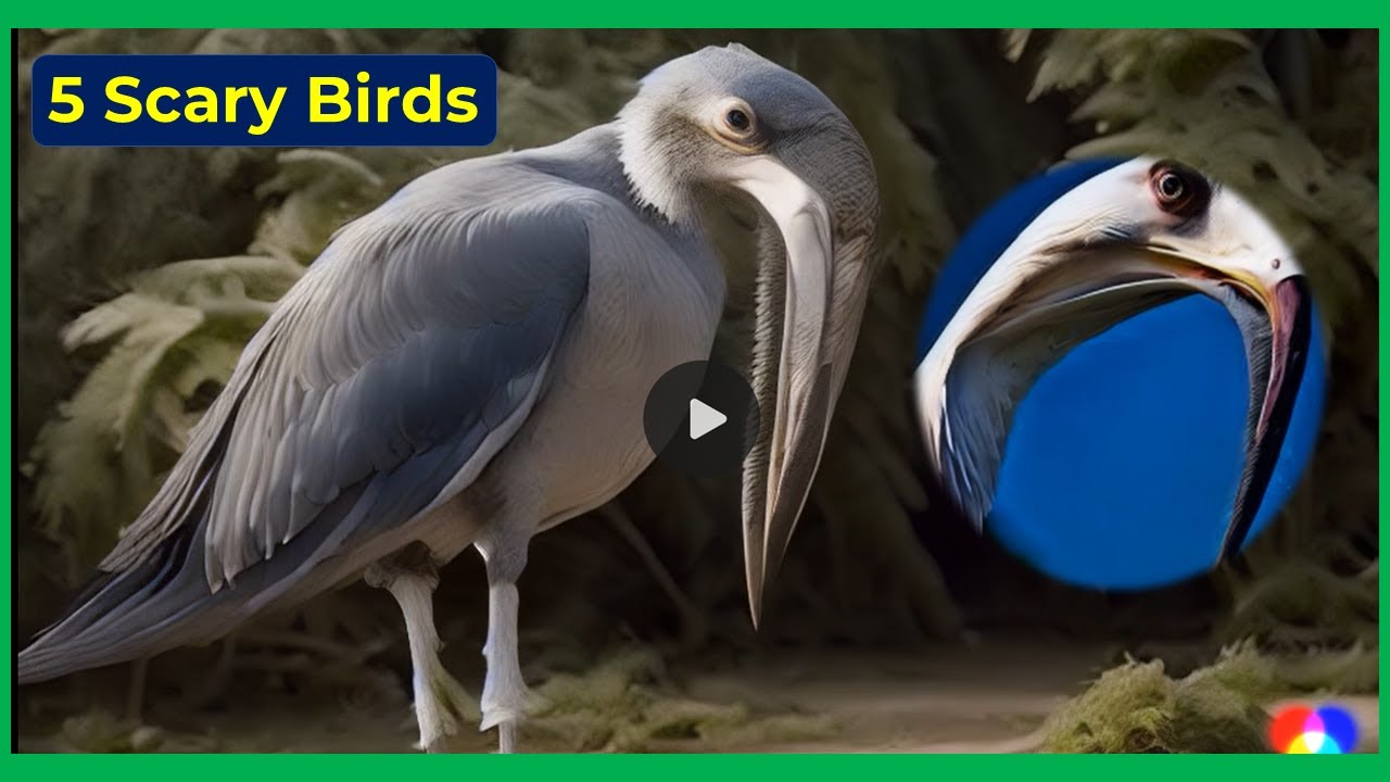 5 World Scary Birds - YouTube