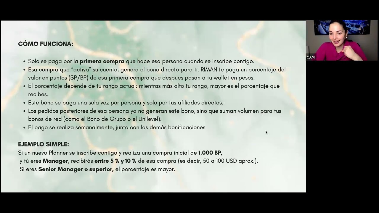 PLAN DE COMPENSACIÓN RIMAN - GUÍA MAESTRA - YouTube