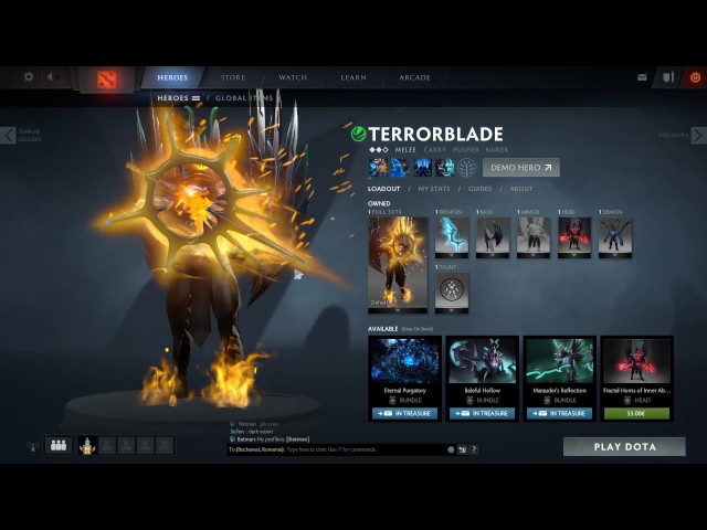 Terrorblade Dota 2 Arcana