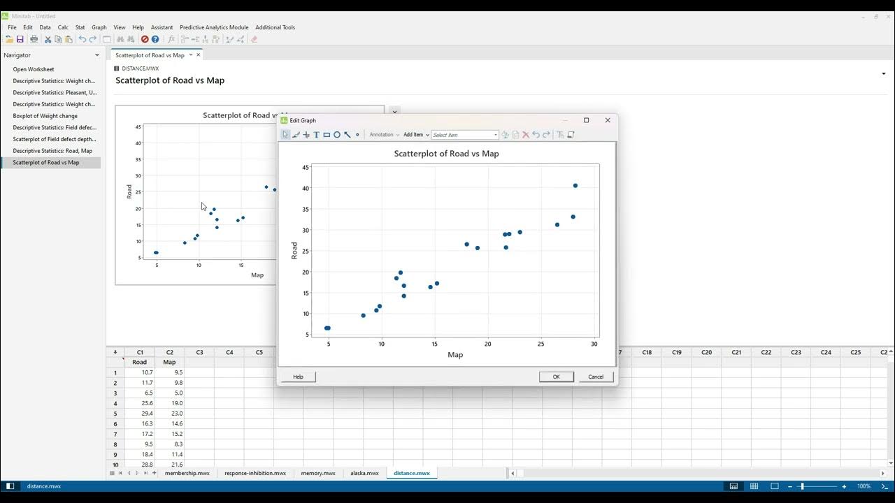 08 Relationship Scatter Plot 2 - YouTube
