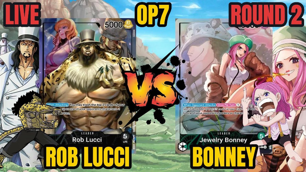 OP7 Rob Lucci VS. Bonney | I DREW EVERYTHING 😅 UNSTOPPABLE!! 😈 | One ...