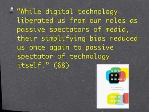 Program or Be Programmed quotes - YouTube