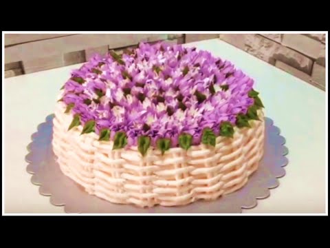 Rus Duyu İle Lale Yapımı | Making Tulips (Flowers) with Buttercream 🌷🌷🌷