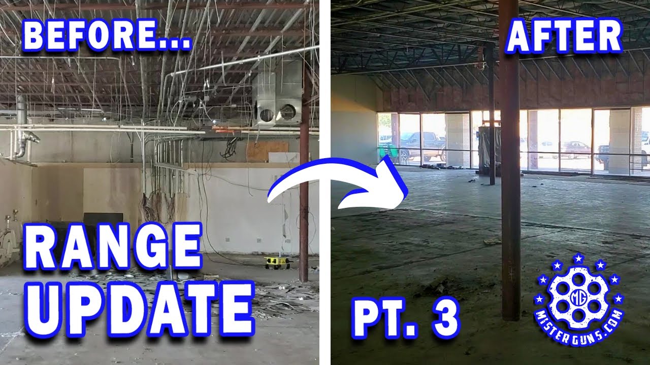 Mister Guns Range Build | Range Update PT. 3 - YouTube