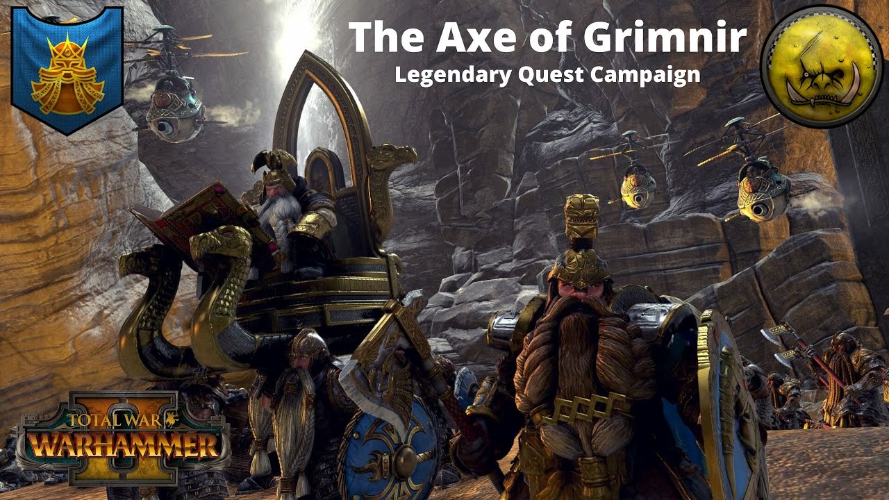 Dwarfs - Thorgrim Grudgebearer - The Axe of Grimnir - Legendary Quest ...