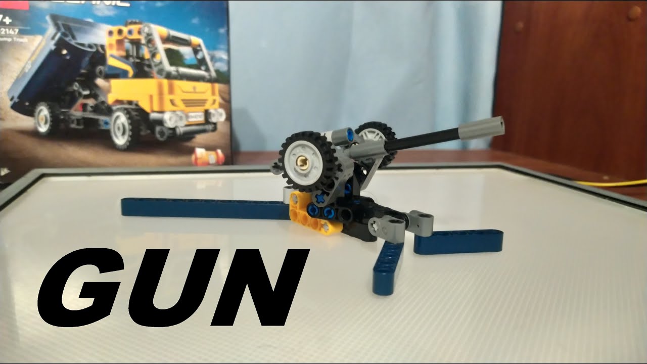 LEGO 42147MOC anti tank gun - YouTube
