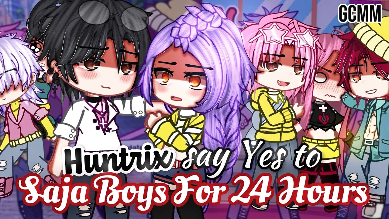 HUNTRIX Say Yes To SAJA Boys For 24 Hours | KPOP Demon Hunters | GLMM ...