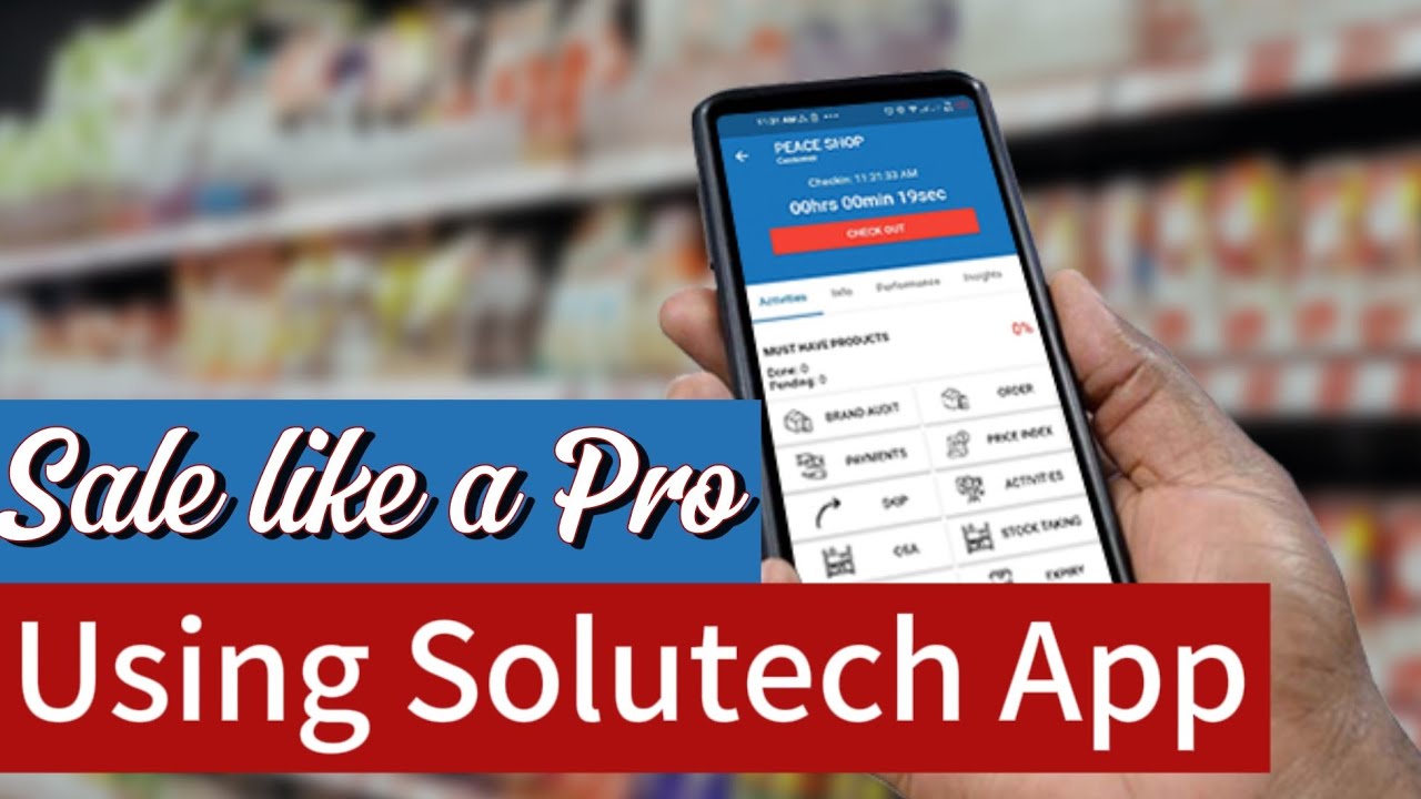 Tutorials on how to use Solutech App for Sales automation - YouTube