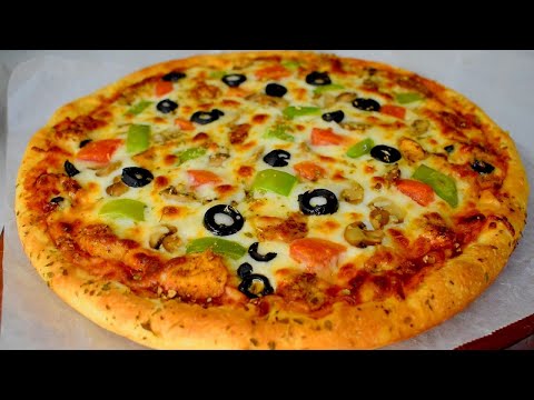 Das beste hausgemachte Pizza-Rezept von Lively Cooking