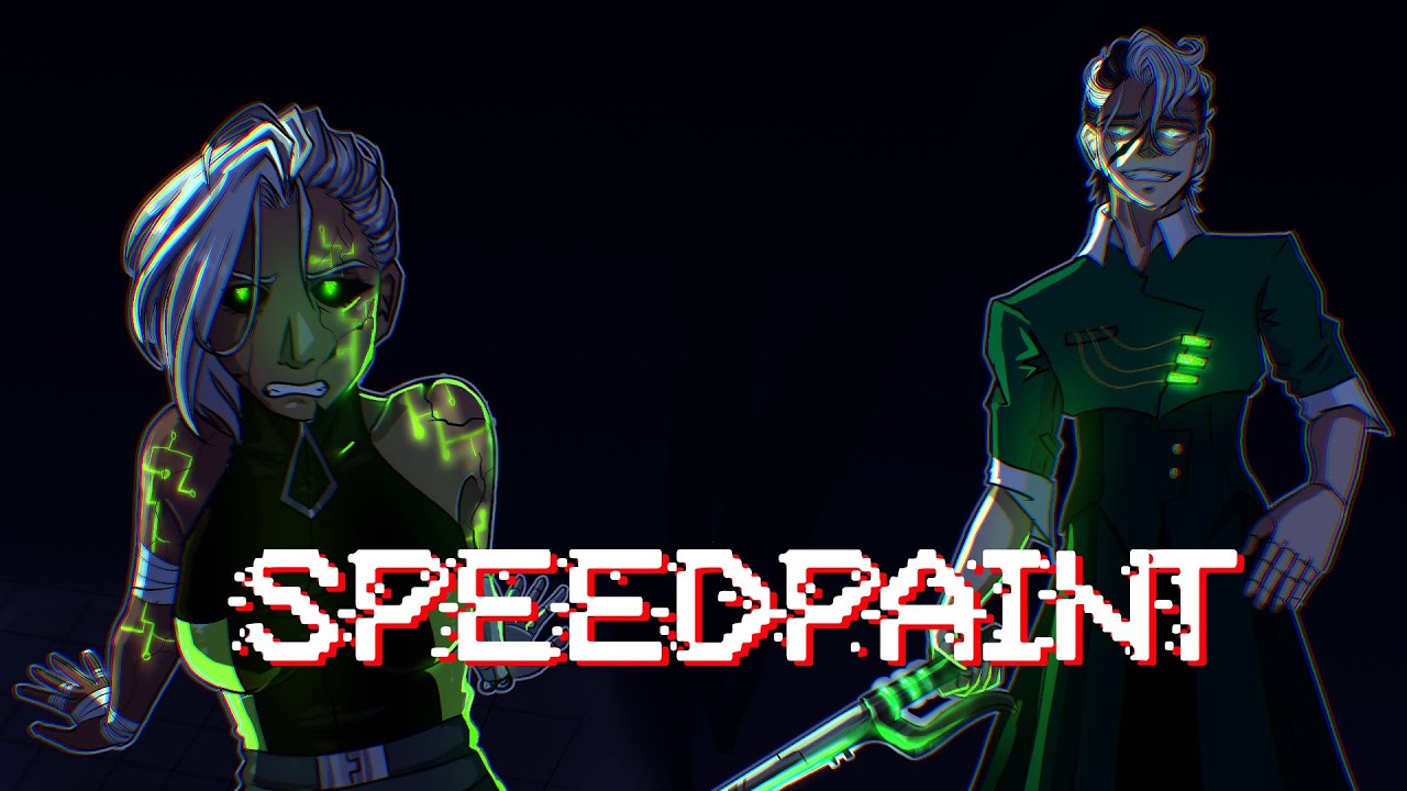 Confrontation - Speedpaint (OC) - YouTube