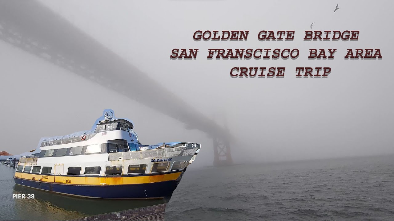 [4K] Magical View of Golden Gate Bridge : San Francisco Bay Cruise Trip ...